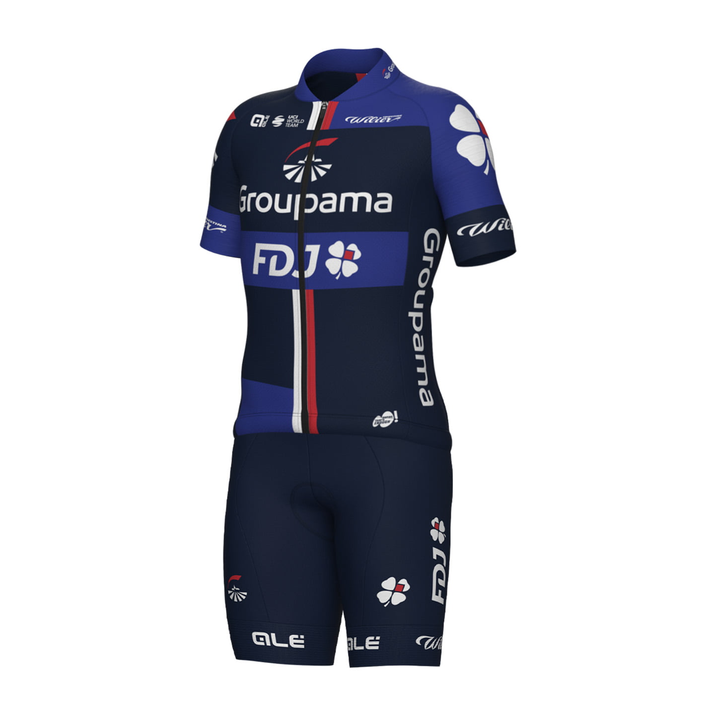 GROUPAMA FDJ 2024 Children's Kit (2 pieces) dark blue