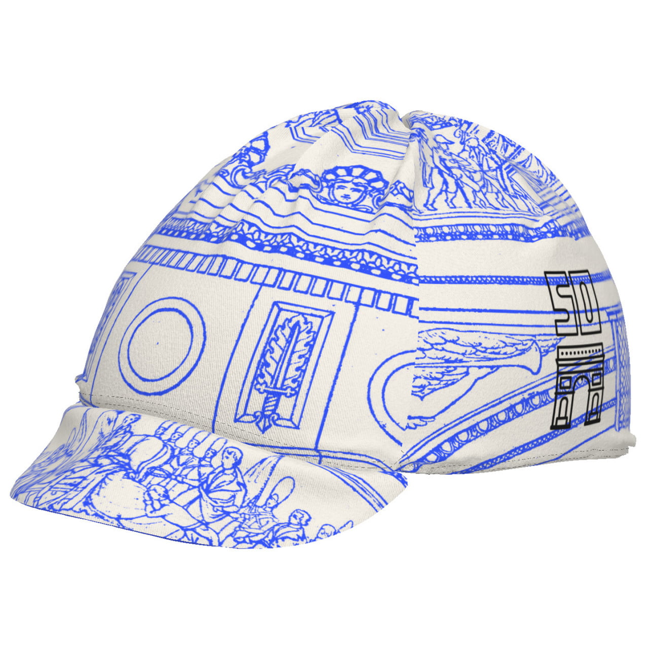 TOUR DE FRANCE Cycling Cap Arc de Triomphe 2025 blue - white