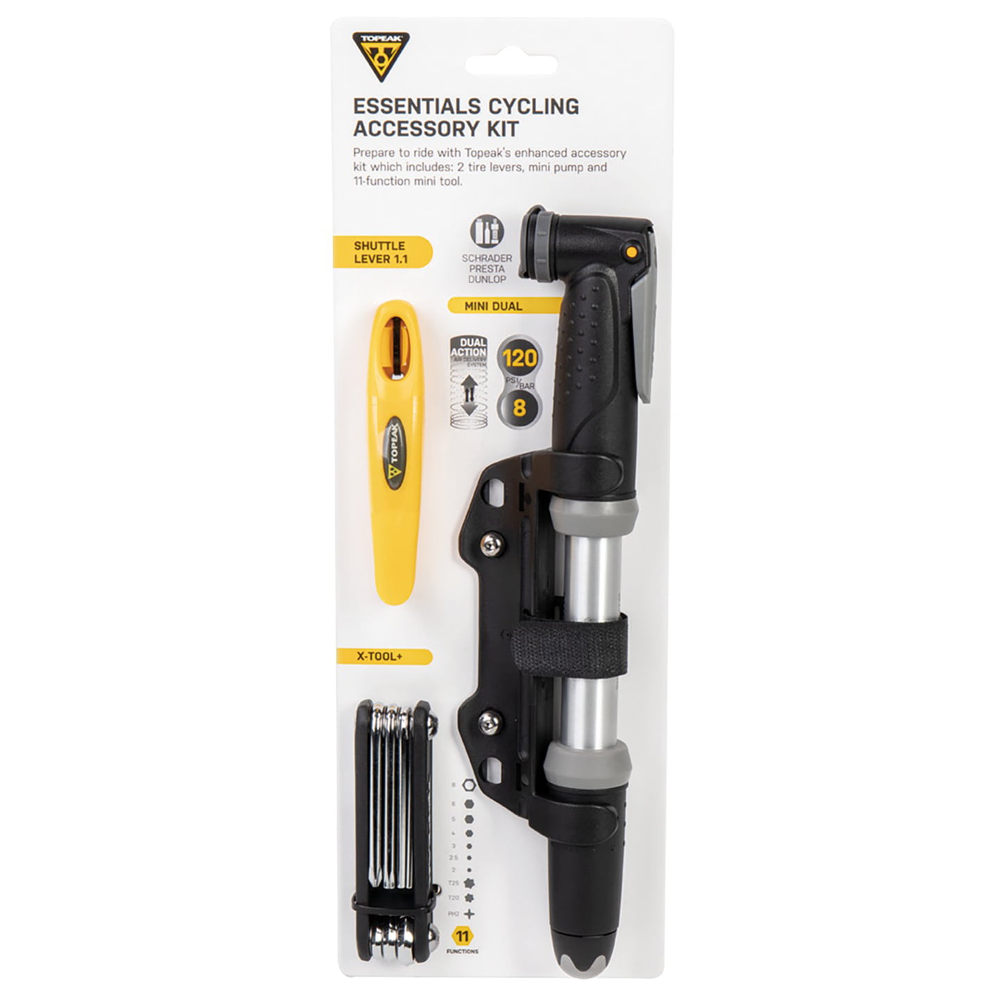 TOPEAK Tool set Essentials 3 Teile